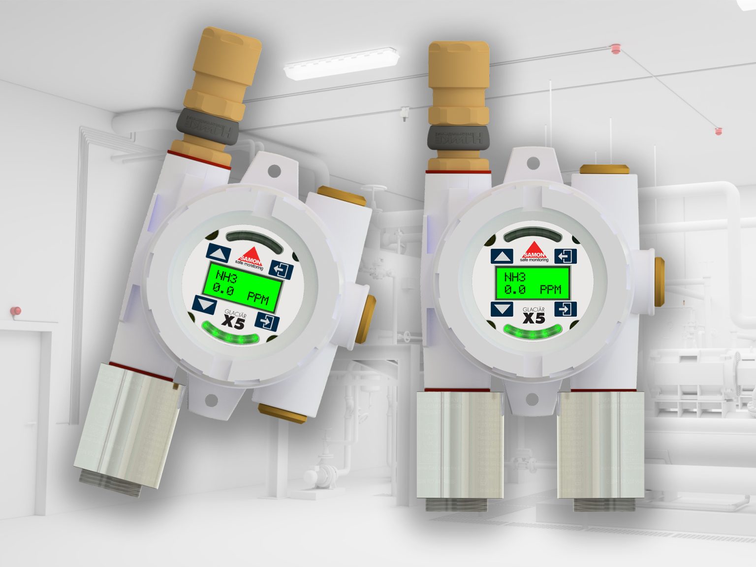 SAMON introduces ATEX-certified Dual-Sensor Industrial Gas Detector ...